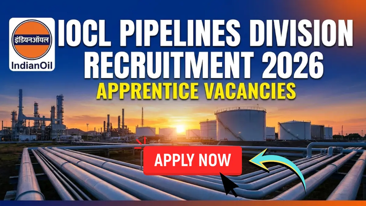 IOCL Pipelines Division Recruitment 2026: Apply Online for 394 ...